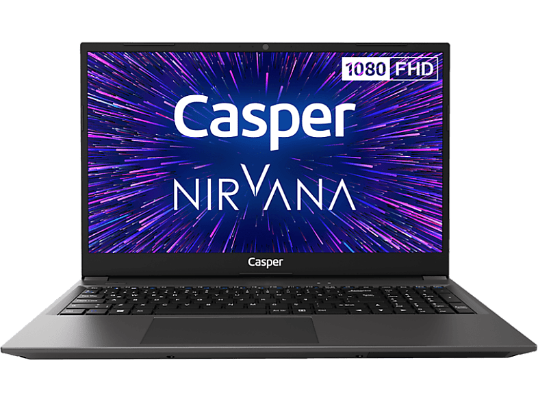 CASPER X500.1021-8D00T-G-F/ i5-10210U/ 8GB Ram/ 240GB SSD/ 15.6" FHD/ Win 10 Home Laptop Metalik ...
