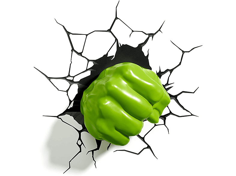 HEO 3DL49467 LAMPE MARVEL HULK FIST 3D Deko-Lampe | SATURN