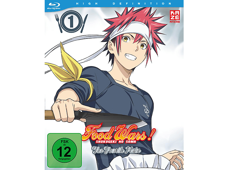 Food Wars! The Fourth Plate | 4. Staffel Blu-ray | MediaMarkt