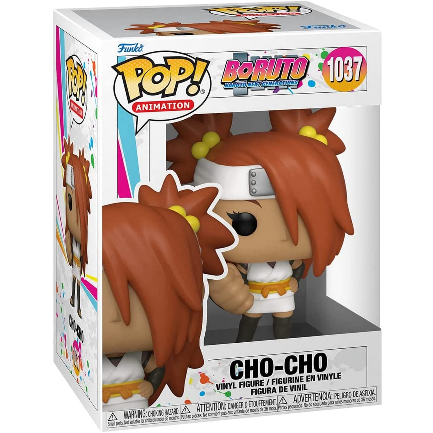 Figura Funko Pop! | Boruto: Cho-Cho, 9.5 cm, Vinilo, Multicolor