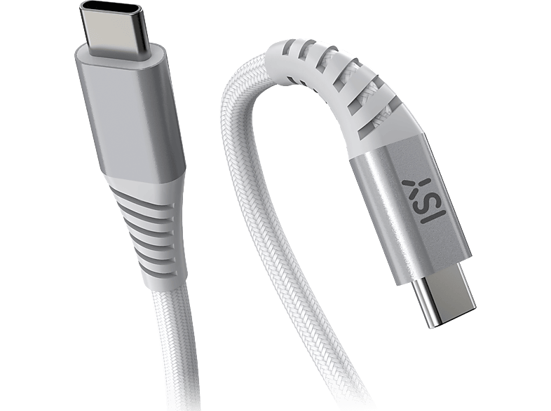 ISY ICN-5000-WT-CC | USB-C auf USB-C 5-Gbps-Kabel (Weiss) | MediaMarkt