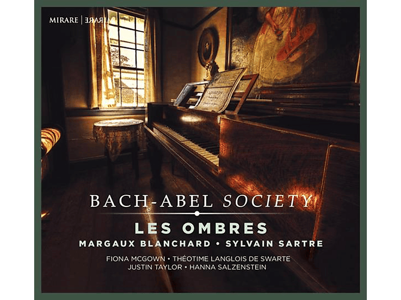 Les Ombres Margaux Blanchard Sylvai | Bach-Abel Society - (CD) Les ...