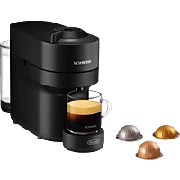 DELONGHI Vertuo Pop ENV90.B Nespresso Kapselmaschine Schwarz Nespresso | MediaMarkt