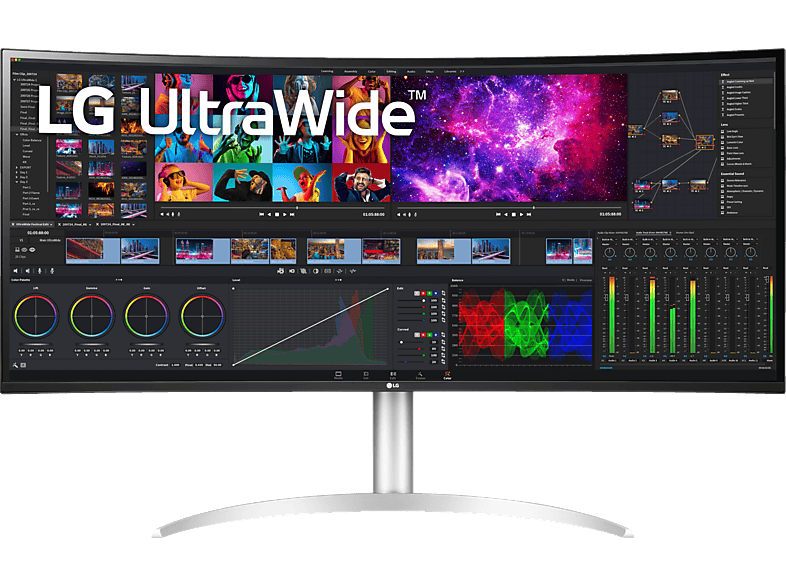 Monitor LG 40WP95XP-W IPS UltraWide™ 40 Zoll UHD 5K Monitor (5 ms ...