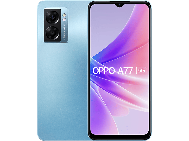 OPPO Smartphone A77 5G 128 GB Ocean Blue (OPP-A77-BLU) | MediaMarkt