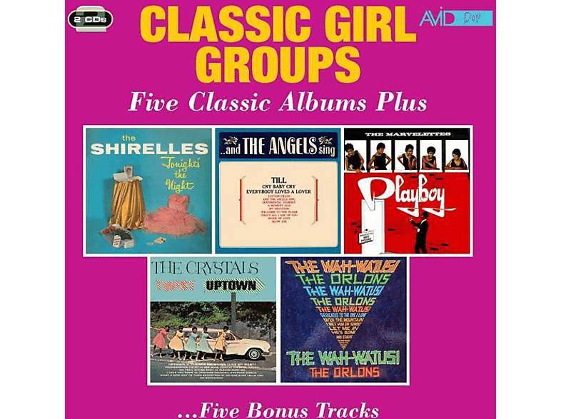 VARIOUS | Classic Girl Groups - Five Classic Albums Plus - (CD ...