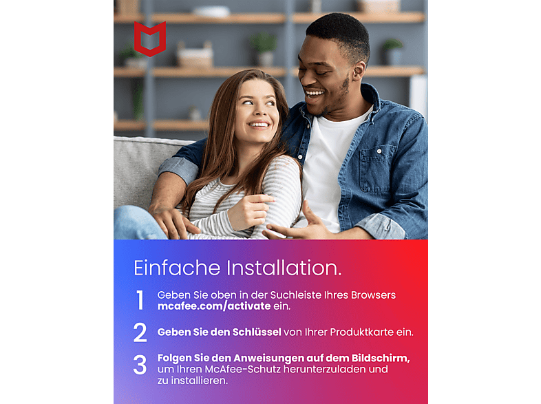 McAfee LiveSafe Attach für alle Geräte in einem Haushalt, 1 Jahr, Code ...
