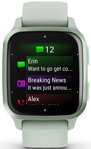 GARMIN Smartwatch Venu Sq 2 Metallic Mint (010-02701-12)