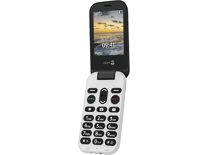 DORO Doro 6060 2G Klaptelefoon (Zwart) | MediaMarkt