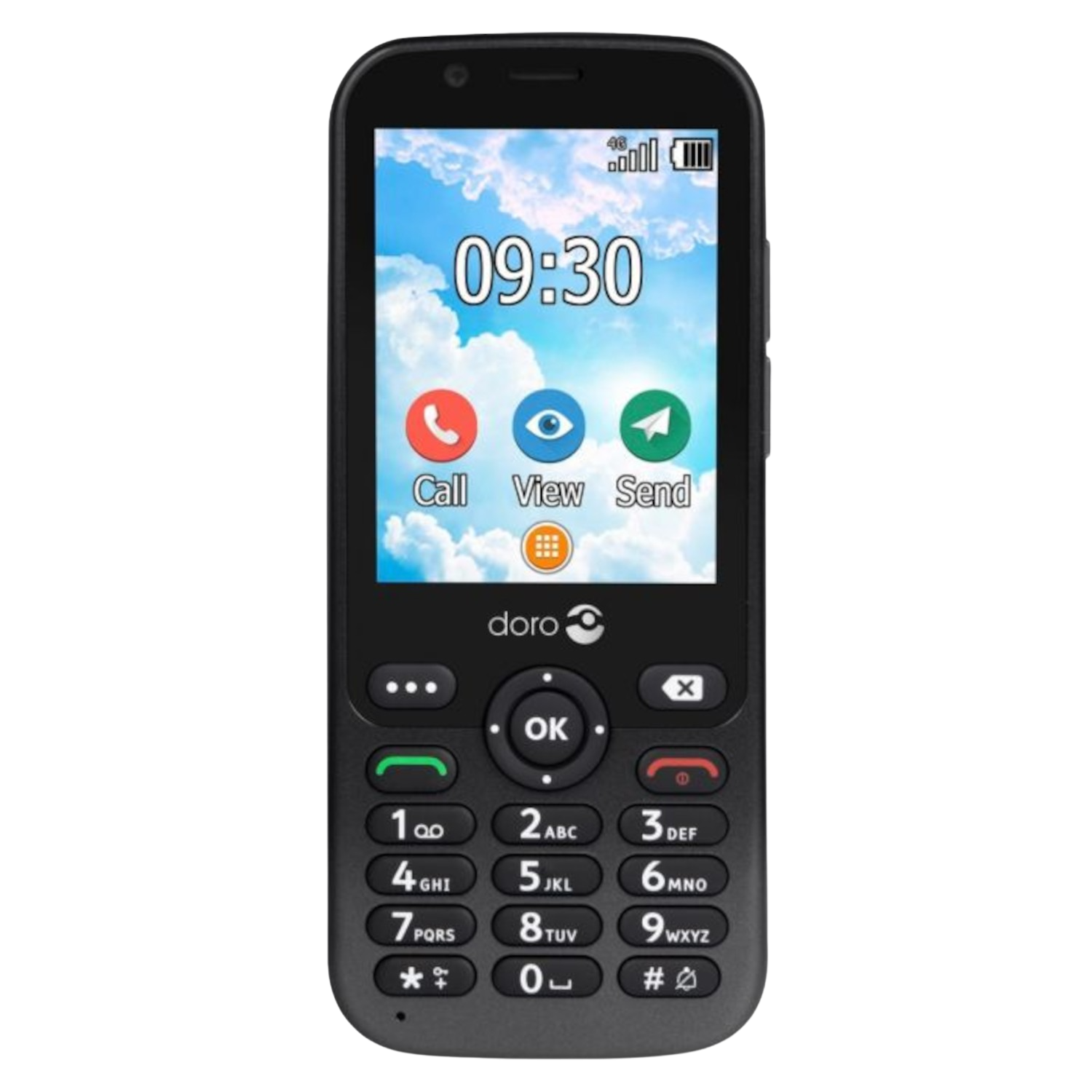 DORO 7010 | 4G Eenvoudige Bar Telefoon (Graphite) kopen? | MediaMarkt