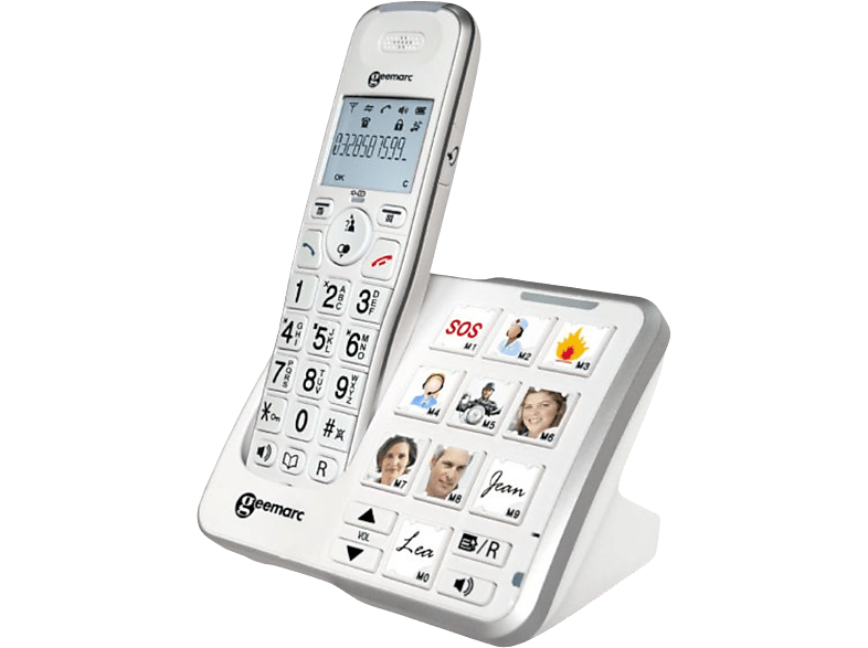 GEEMARC Amplidect 295 Photo | DECT met grote knoppen en 10 foto ...