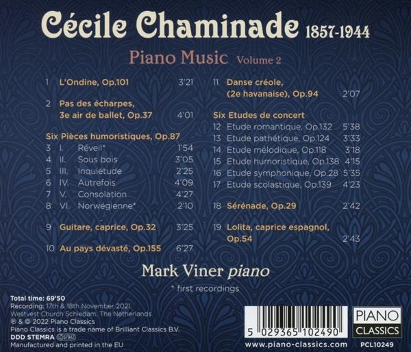 Mark Viner | Chaminade:Piano Music - (CD) Mark Viner auf CD online ...