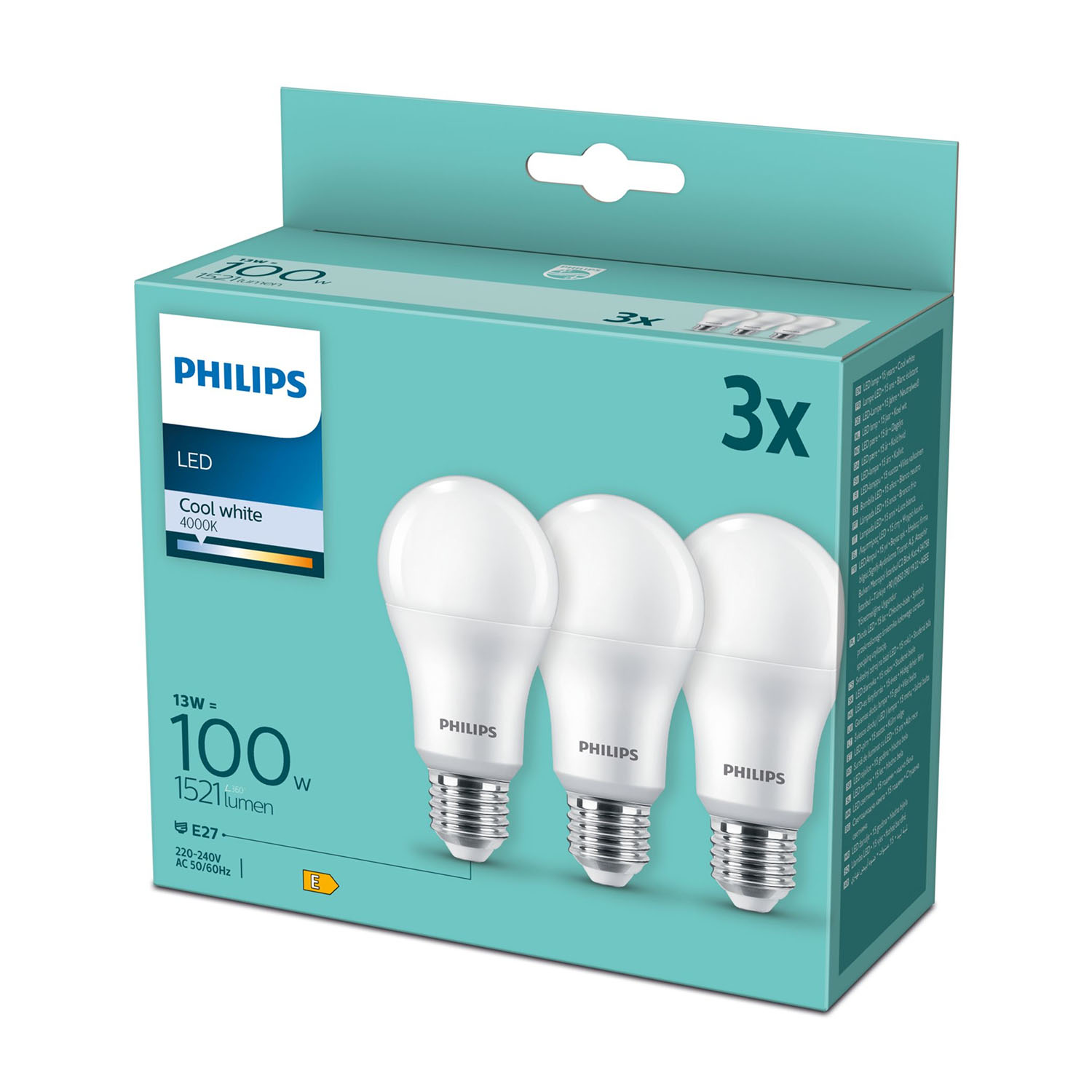 LAMPADINA LED PHILIPS 3xGoccia 100W luce fredda | MediaWorld.it