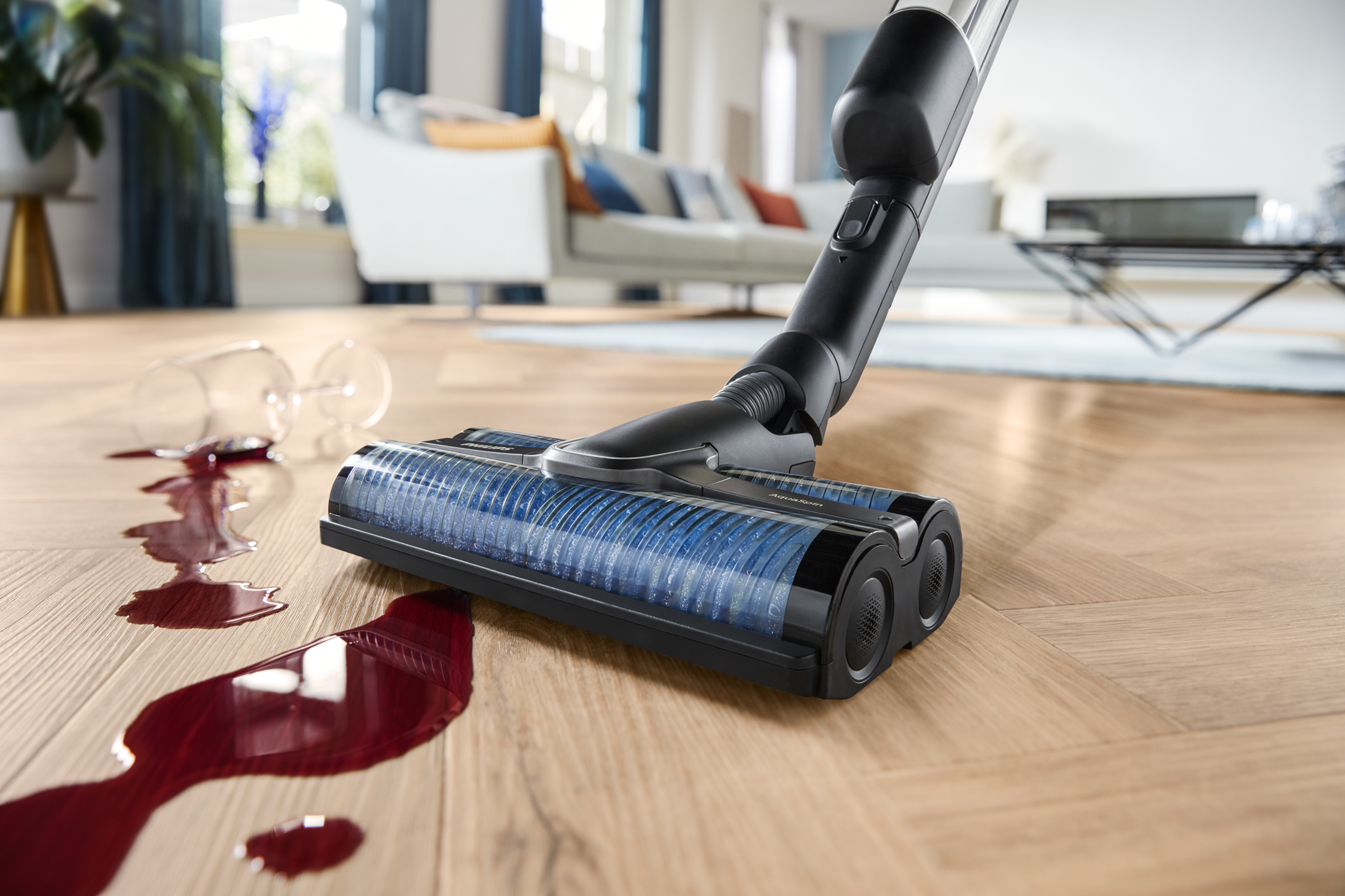 PHILIPS XW9383/01 AquaTrio Cordless Wet & Dry Snoerloze allerzuiger ...