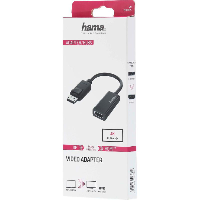 HAMA Displayport Fiş- HDMI Soket Ultra HD, 4K Adaptör Fiyat & Özellik ...