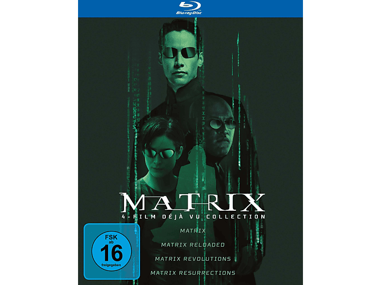 Matrix 4-Film Déjà vu Collection Blu-ray | MediaMarkt