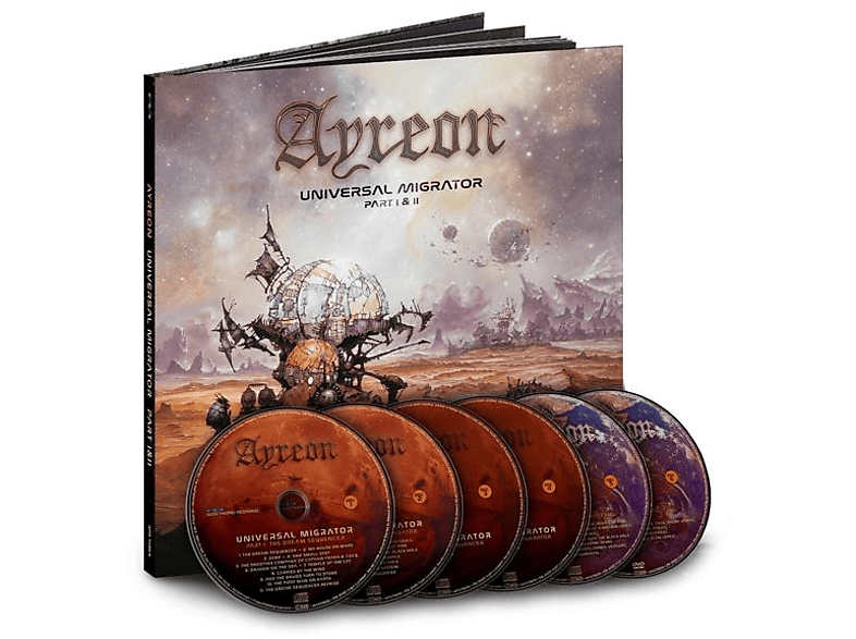 Ayreon | Universal Migrator Part I & II (Ltd.Earbook) [CD + DVD Video ...