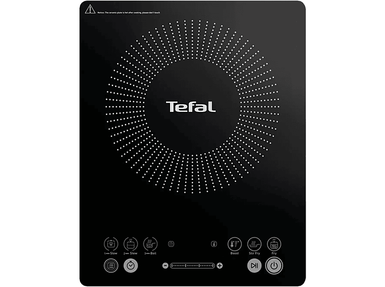 TEFAL IH2108 | Induktionskochfeld (Schwarz) | MediaMarkt
