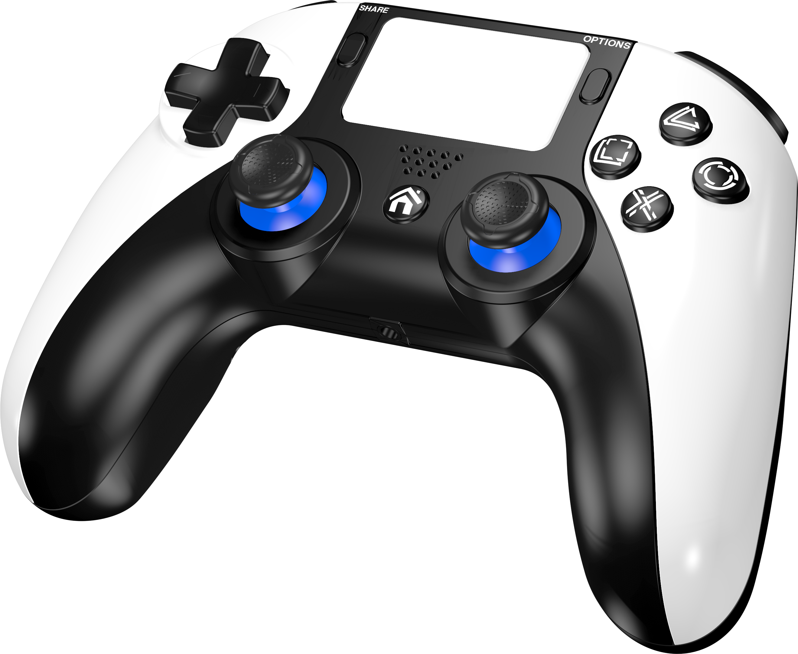 READY 2 GAMING PS4 Pro Pad X -- Special Edition Controller Weiß/Schwarz ...