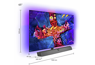 OLED TV PHILIPS 65OLED937/12 OLED TV (Flat, 65 Zoll / 164 cm, OLED 4K ...