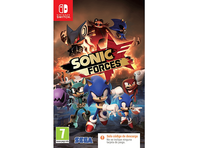 Nintendo Switch Sonic Forces (Código en la caja)