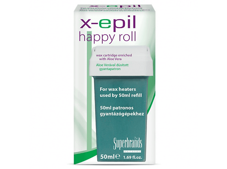 X-EPIL XE9009 X-EPIL Happy Roll Gyantapatron 50 ml, Aloe | MediaMarkt
