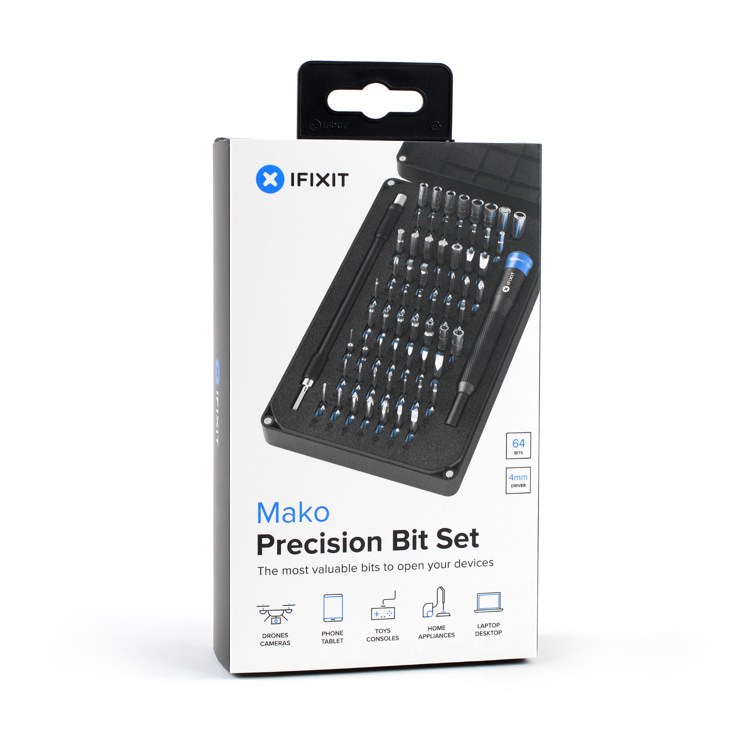 IFIXIT Mako 64 Bits Precision Set Zwart | MediaMarkt