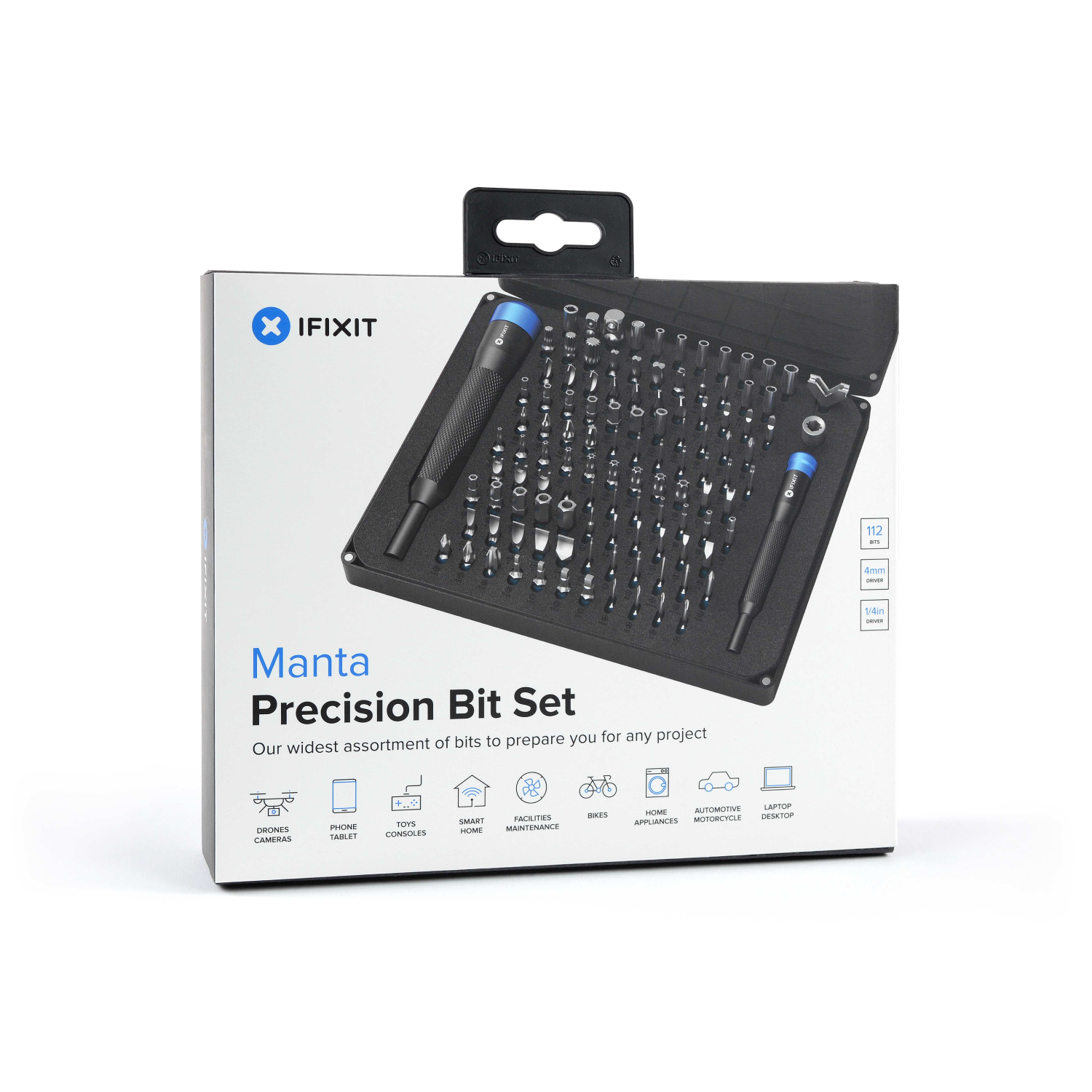 IFIXIT Manta 112 Bits Precision Set Zwart kopen? | MediaMarkt