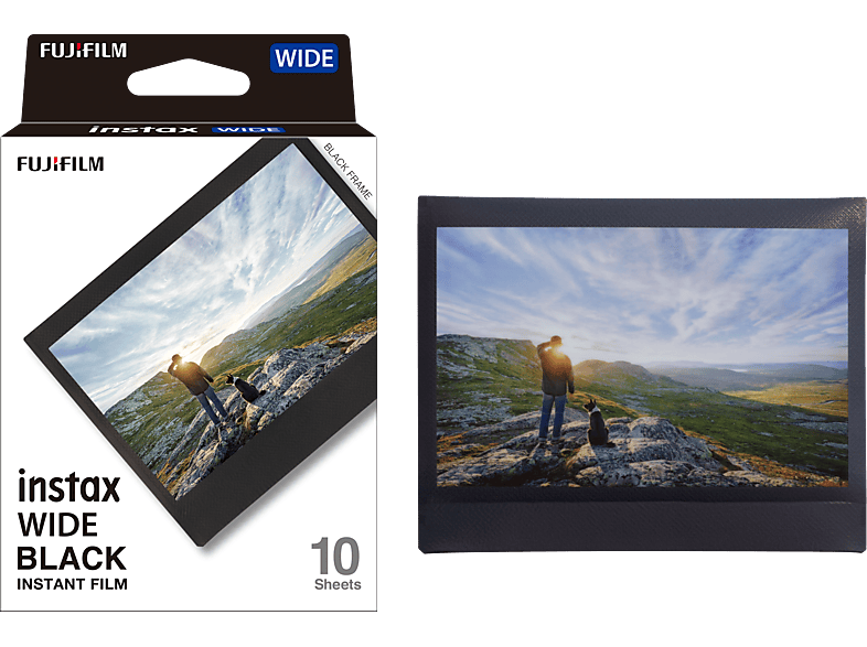 FUJIFILM Instax Wide Black Frame Film Fiyat Ozellik MediaMarkt