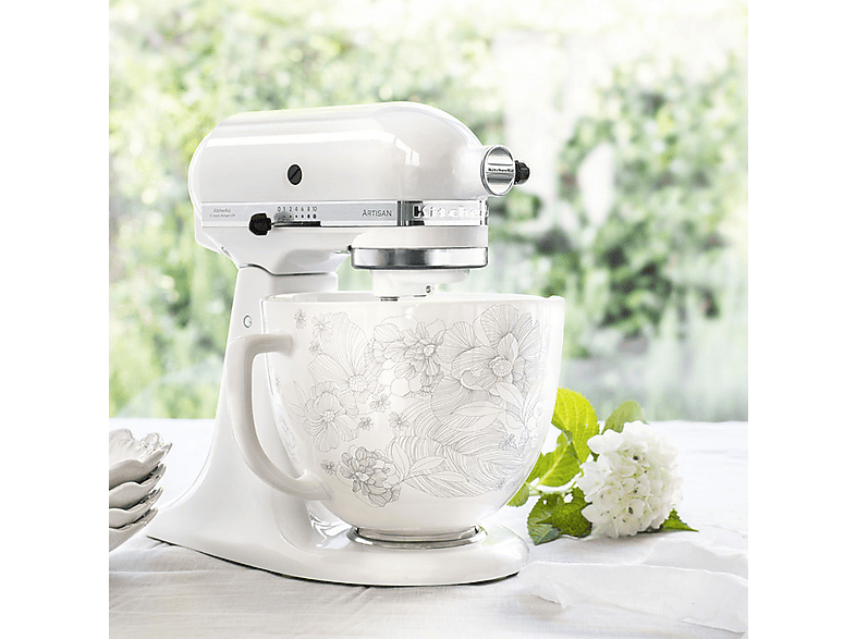 KITCHENAID 5KSM156WFEWH Artisan limitált konyhai robotgép, 4.8l ...