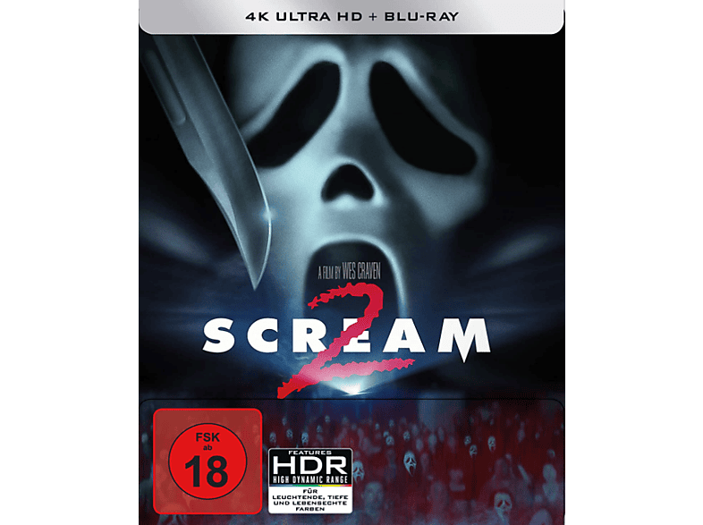 Scream 2 Limited Steelbook Edition [4K Ultra HD Blu-ray] | MediaMarkt