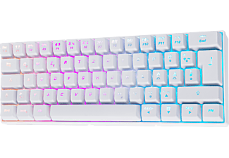 ISY IGK-5000-WT Mini Size, Gaming Tastatur , Mechanisch, kabelgebunden ...