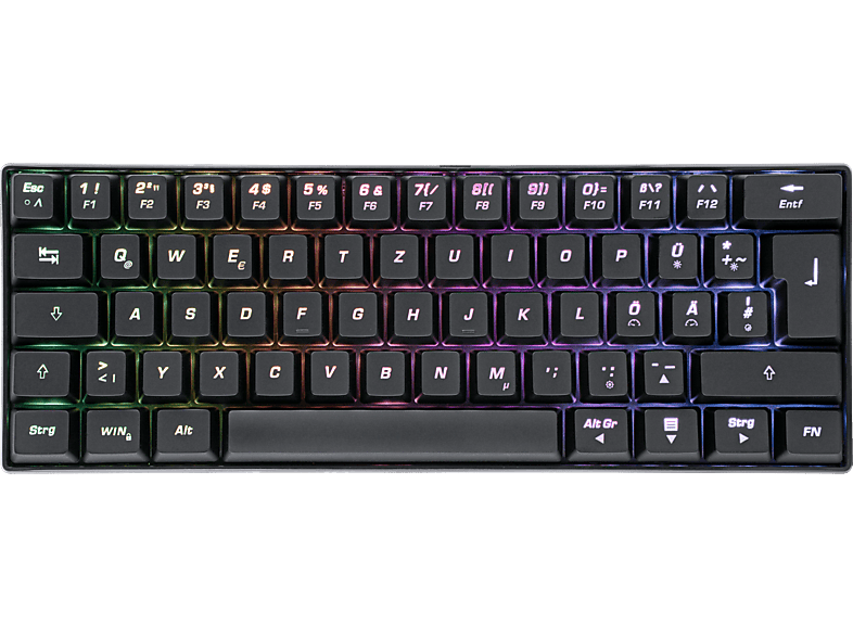ISY IGK-5000-BK Mini Size, Gaming Tastatur , Mechanisch, Sonstiges ...