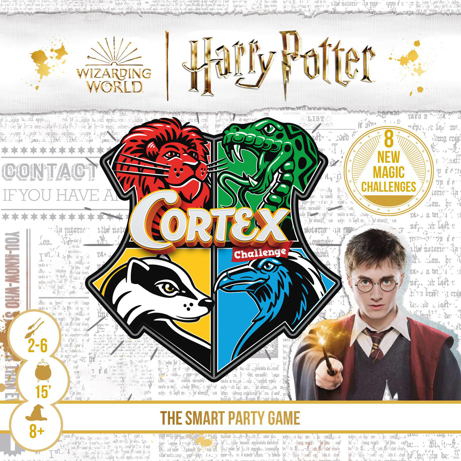 ZYGOMATIC Cortex Challenge Harry Potter Familienspiel Mehrfarbig | SATURN