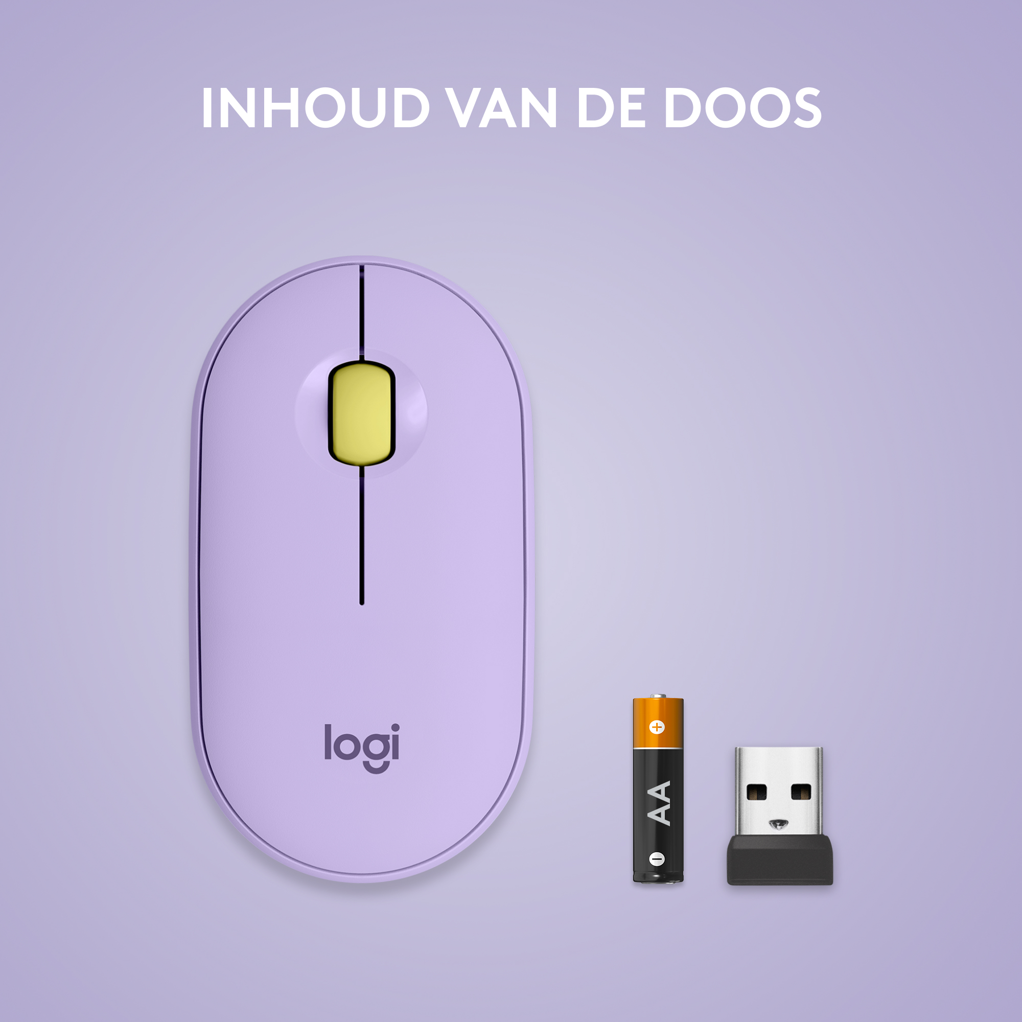 LOGITECH M350 Pebble | Lavender kopen? | MediaMarkt