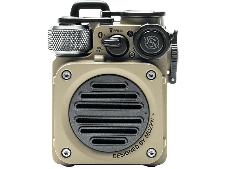 MUZEN Wild Mini Rugged Outdoor Portable Bluetooth Speaker, yellow ...