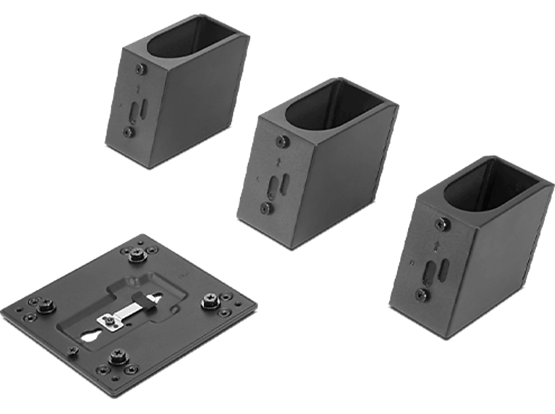 LENOVO ThinkCentre Tiny/Nano Bildschirmklemme II Schwarz | MediaMarkt