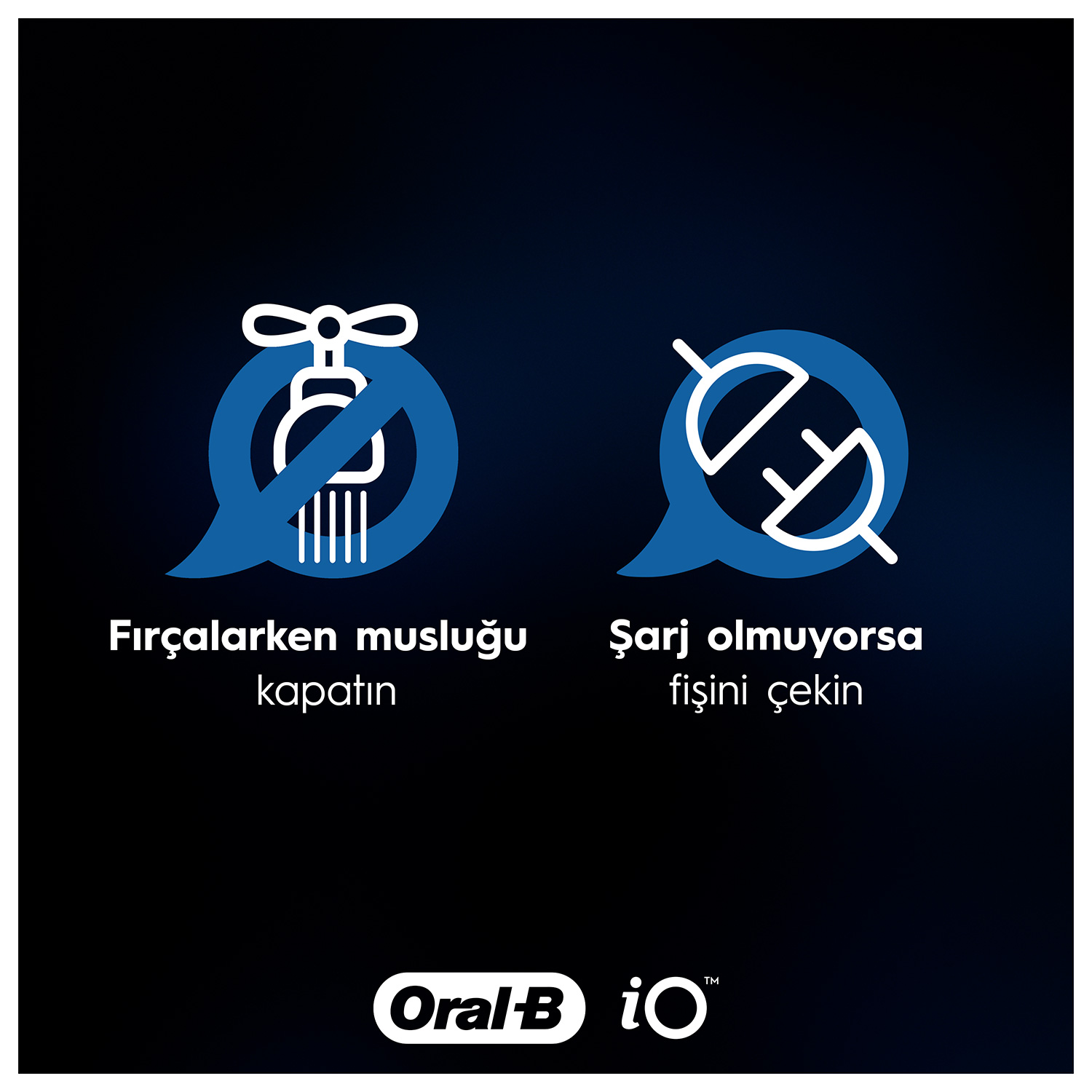ORAL B iO 10 Şarjlı Diş Fırçası Siyah + Manyetik Şarj + Seyahat Kabı ...