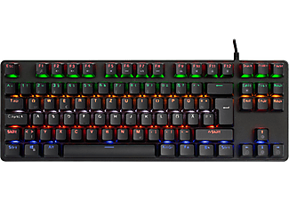 ISY IGK-4000 TKL, Gaming Tastatur, Mechanisch, Kabelgebunden, Schwarz ...