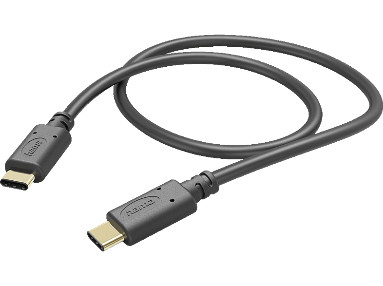 HAMA USB-C, Ladekabel, 1,5 m, Schwarz | MediaMarkt