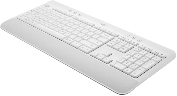 LOGITECH Draadloos Toetsenbord K650 Signature AZERTY NL BE Off White ...