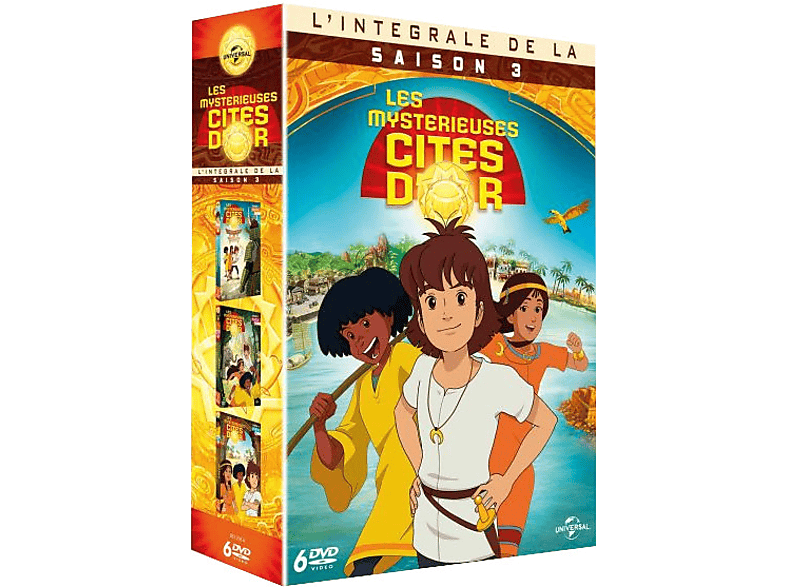 Les Mysterieuses Cités d'Or: Seizoen 3 | DVD DVD TV-series