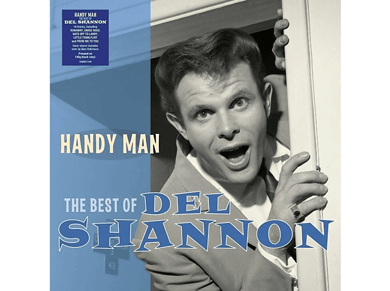 Del Shannon | Handy Man: The Best Of (Lim. Black Vinyl) - (Vinyl) Del ...