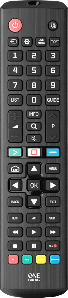 ONE FOR ALL Universele afstandsbediening voor LG TV (URC4911) | MediaMarkt