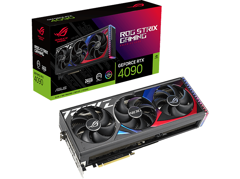 ASUS ROG Strix GeForce RTX 4090 (NVIDIA, Grafikkarte) Grafikkarte ...