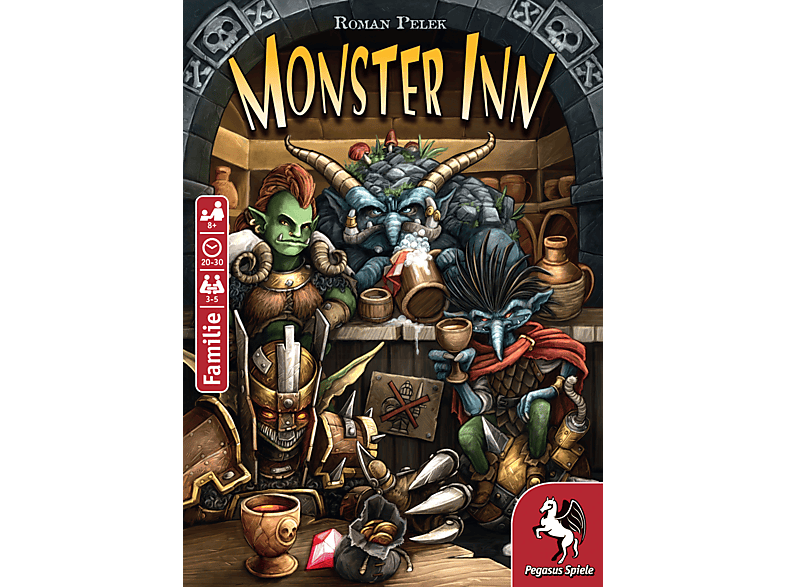 PEGASUS SPIELE Monster Inn Kartenspiel Mehrfarbig | MediaMarkt