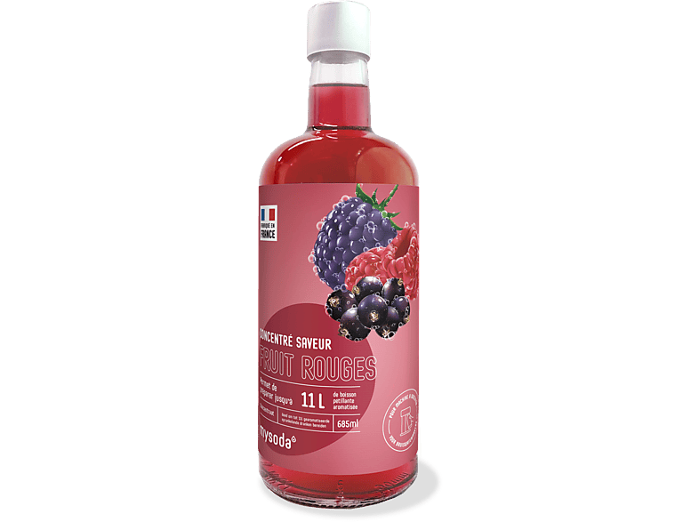 MYSODA Sirop Fruits Rouges