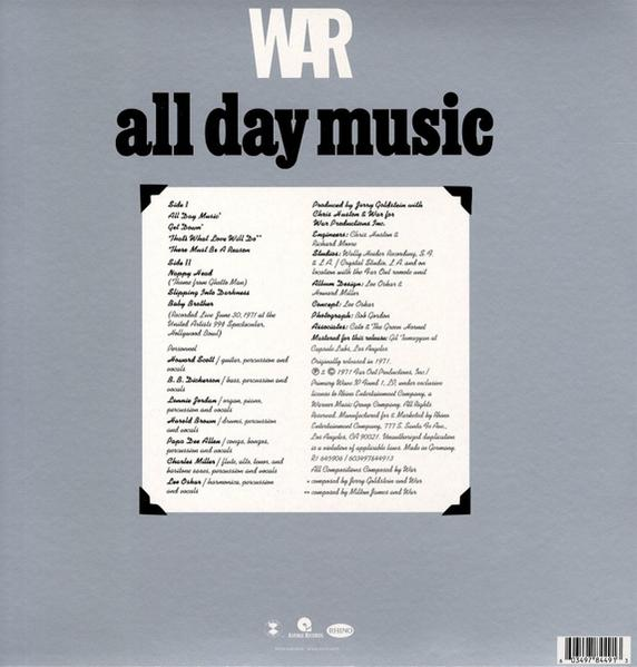 War | War - All Day Music - (Vinyl) - MediaMarkt