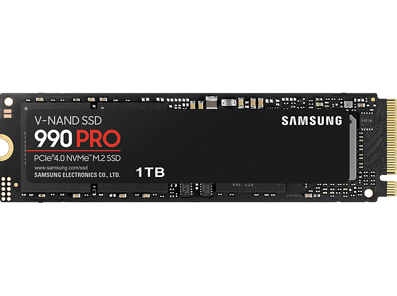 Festplatte SAMSUNG 990 PRO Festplatte, 1 TB SSD M.2 via NVMe, intern ...