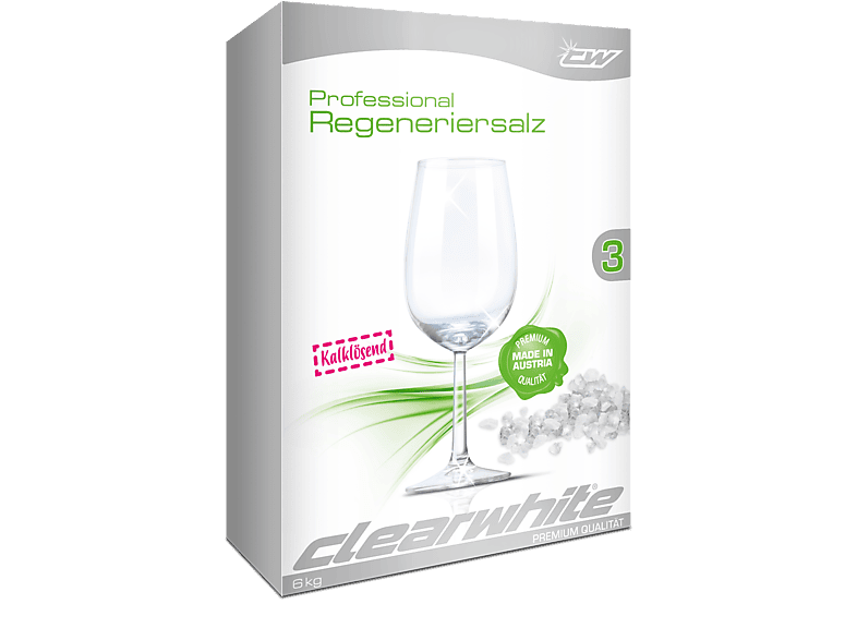 CLEARWHITE Regeneriersalz für Geschirrspüler, 6kg | MediaMarkt
